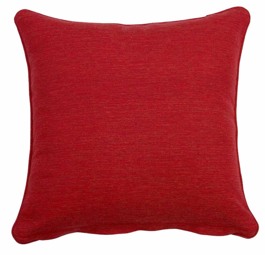 Southend Red - Large Throw Cushion - Outdoor Cushions Online
